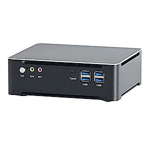 HUNSN 4K Mini PC, Desktop Computer, Server, Quad Core I7 7700HQ 7820HK ...