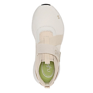 Ryka Women's Fame Slip-On Sneaker White Alyssum 8 M