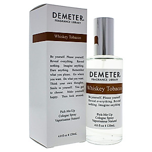 Demeter Whisky Tabacco Cologne Spray for Women, 4 Ounce