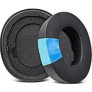 SOULWIT Cooling-Gel Replacement Earpads for Steelseries Arctis Nova Pro Wireless Headphones, Ear Pads Cushions with High-Density Noise Isolation Foam, Added Thickness - Black