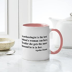 CafePress Phdiva Agatha Christie Coffee Mug Ceramic Coffee Mug, Tea Cup 11 oz