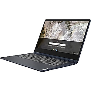 2022 LENOVO Chromebook Flex 5i 13.3" FHD IPS Touchscreen 2-in-1 Laptop 11th Dual-Core Intel i3-1135G4 8GB DDR4 128GB NVMe SSD UHD Graphics USB-C Wi-Fi 6 Backlit Keyboard w/ RATZK 32GB USB Drive
