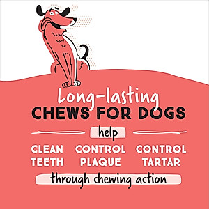 Ultra Chewy Liver, Double Treat Bones: Long-Lasting Dog Treats Made in USA for Large and Small Breeds, Highly Digestible, Ideal for Aggressive Chewers (24 Individually Packed Bones)