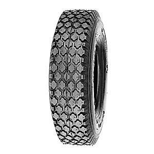Deli Tire S-356, Stud Tread, 4-Ply, Tubeless, Lawn and Garden Tire (4.10/3.50-4)