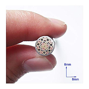 8mm Mosaic Pins Knife Handle Custom Knives Blank Blades Brass Copper Stainless Steel for Hunting Knives Pin (9.5cm)