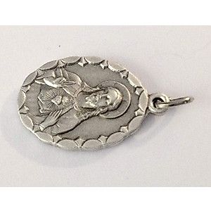 Carmel Scapular Medal (Our Lady of Mount Carmel - Virgin of Carmel) - 100% Made in Italy