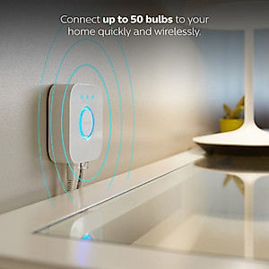 Philips Hue Bridge Smart Lighting Hub (Compatible with Amazon Alexa, Apple HomeKit and Google Assistant) - White