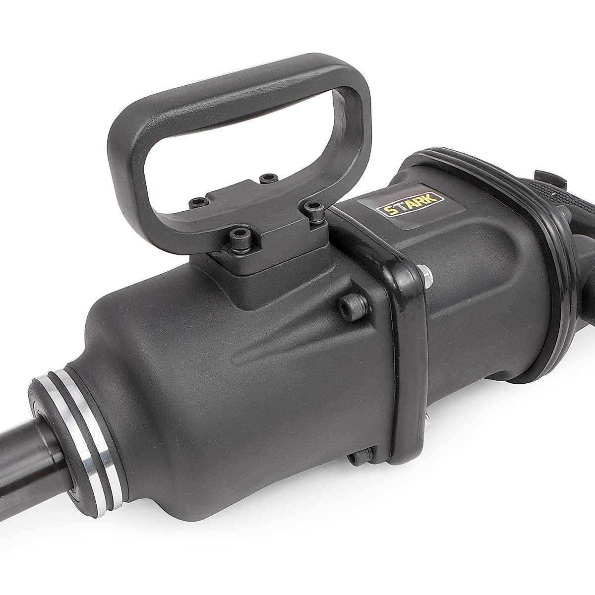 Stark USA 1" Air Impact Wrench Gun Long Shank Pneumatic Truck Mechanics Socket 38mm & 41mm Set Heavy Duty Truck Trailer Case