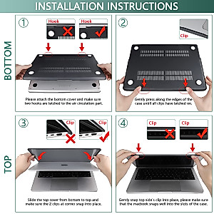 DONGKE for M4 MacBook Pro 16 Inch Case 2024 2023 2021 A3403 A3186 M3 A2991 M2 A2780 M1 A2485 Pro/Max Chip, Plastic Hard Shell Case & Keyboard Cover for Mac Pro 16 with Touch ID, Abstract Mountain