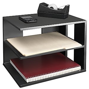 Victor 1120-5 Midnight Black Corner Shelf