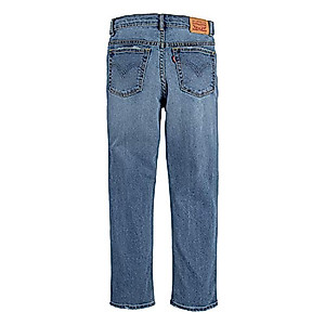 Levi's Girls' High Rise Straight Fit Jeans, Pyraminds, 8