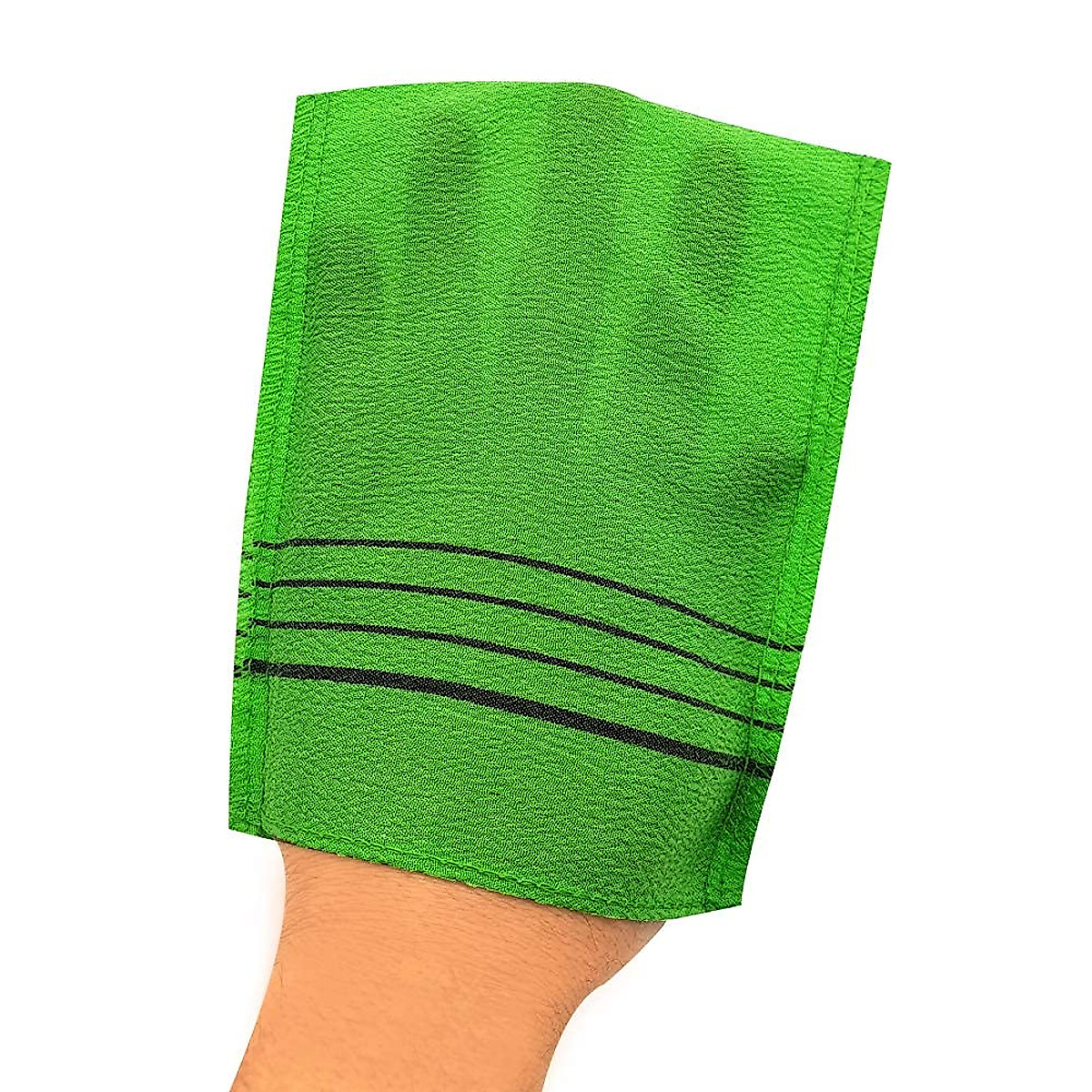Korean Italy Towel Genuine Korean Exfoliating Scrub Bath Mitten 20Pcs Green