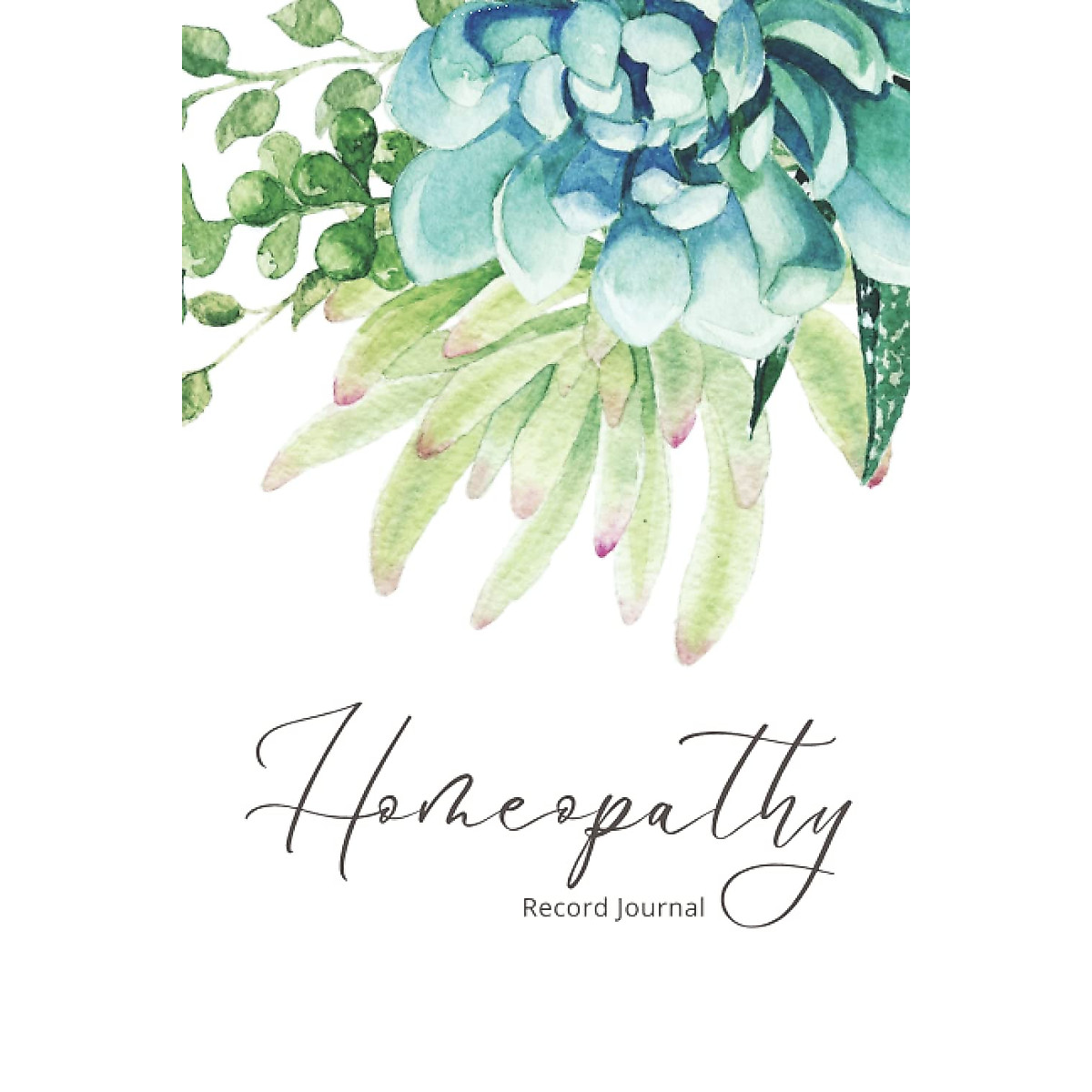 Homeopathy Record Journal: 6x9" Paperback Notebook for Homeopathic Cases for Household or Individuals