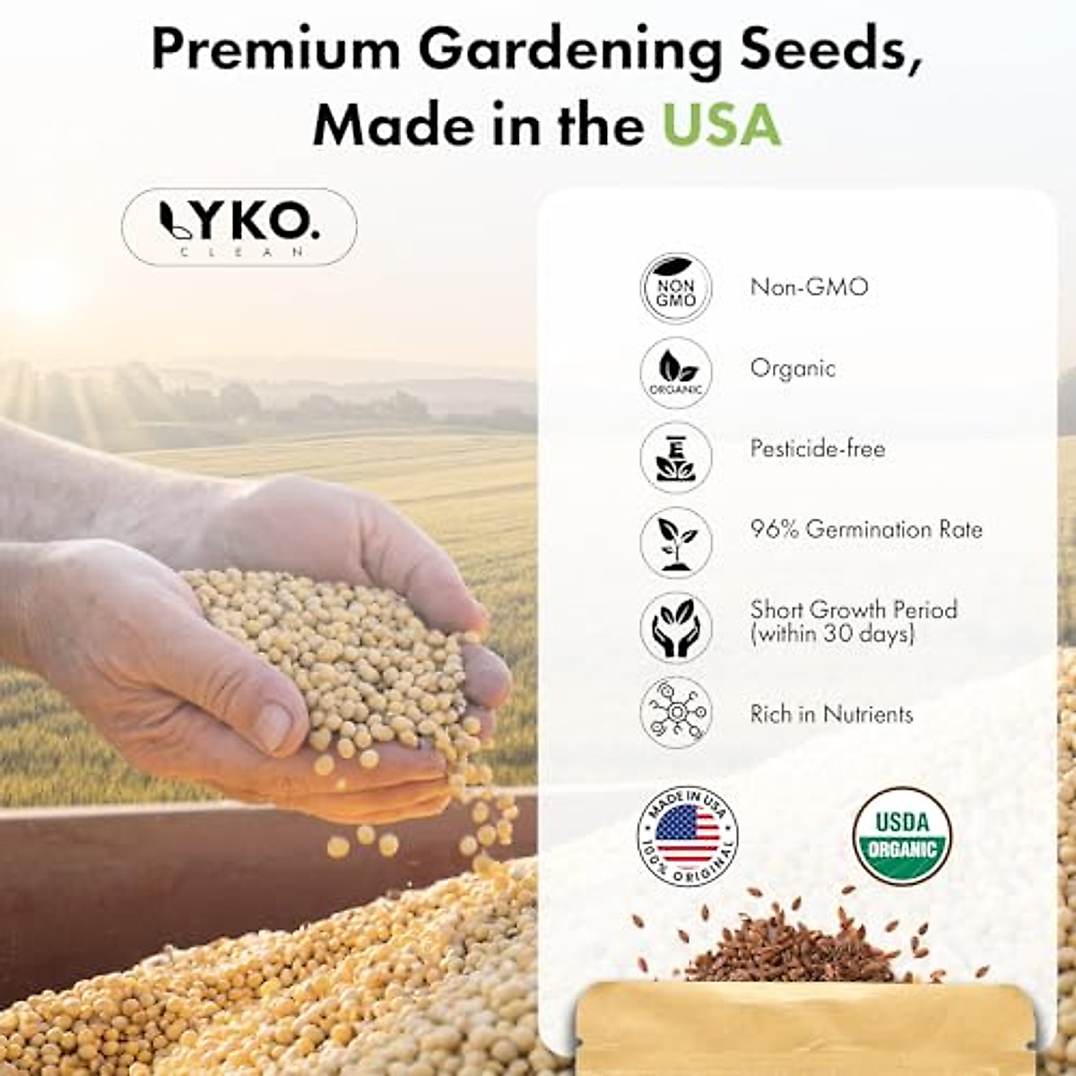 LYKOCLEAN Tomato Seed Pod Kit for AeroGarden Hydroponics Growing System, 350+ Seeds, Include Red Pepper, Green Pepper, Yellow Pepper, Purple Bell Pepper, Cucumber, Red Cherry Tomato, Golden Tomato
