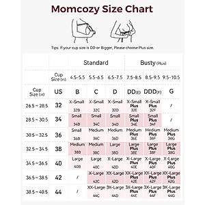 Momcozy Pumping Bra Hands Free, Upgraded Breast Pump Bra with Widened Band, Pumping Nursing Bra in One, Adjustable Straps Bralette