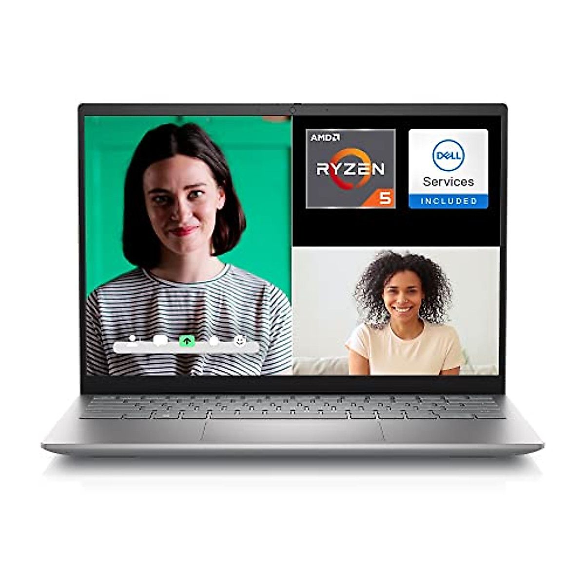 Dell Inspiron 14 Inch 5425 Small Thin Lightweight Laptop - 16:10 FHD+ 1920 x 1200p, AMD Ryzen 5 5625U, 8GB Memory, 512GB SSD, AMD Radeon Graphics, MediaTek Wi-Fi 6, Windows 11 - Platinum Silver