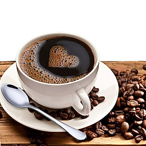 Wesdxc56 Demitasse Espresso Spoons Set of 12, Mini Coffee Spoon, 18/10 Stainless Steel Small Spoons for Dessert, Tea, Appetizer, 4.7