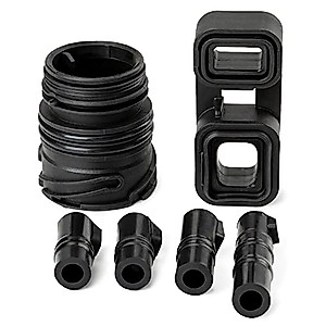 FANHAY 6PCS ZF6HP19Z 6HP19 6HP21 Valve Body to Case Sleeve Connector Seal Kit for BMW Replace 24107536339 24107536340 24107536341 24347588724 24347588725 24347588759