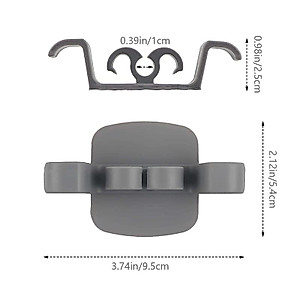 Cord Organizer for Appliance, Kitchen Appliance Cord Organizer Stick On, Appliance Wire Holder Wire, Kitchen Appliance Accessories of Mixers, Coffee Maker, Pressure Cooker, Air Fryer