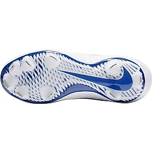 Nike Women's Zoom Hyperdiamond 3 Elite CS Softball Cleat (10, White/Game Royal-White)