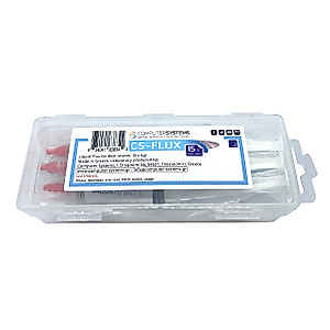 CS-FLUX reballing Low viscosity Halogen-free liquid flux for BGA component rework reflow 15g . Ideal for VGA GPU repairs