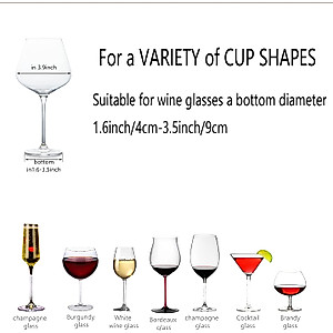 Eywlwaar Gold Wine Glass Rack Stemware Holder Wine Glass Holder Wine Glass Hanger 11.8 Inch Long 3 Rows (2Pack-Gold, 3 Rows-2 Pack)