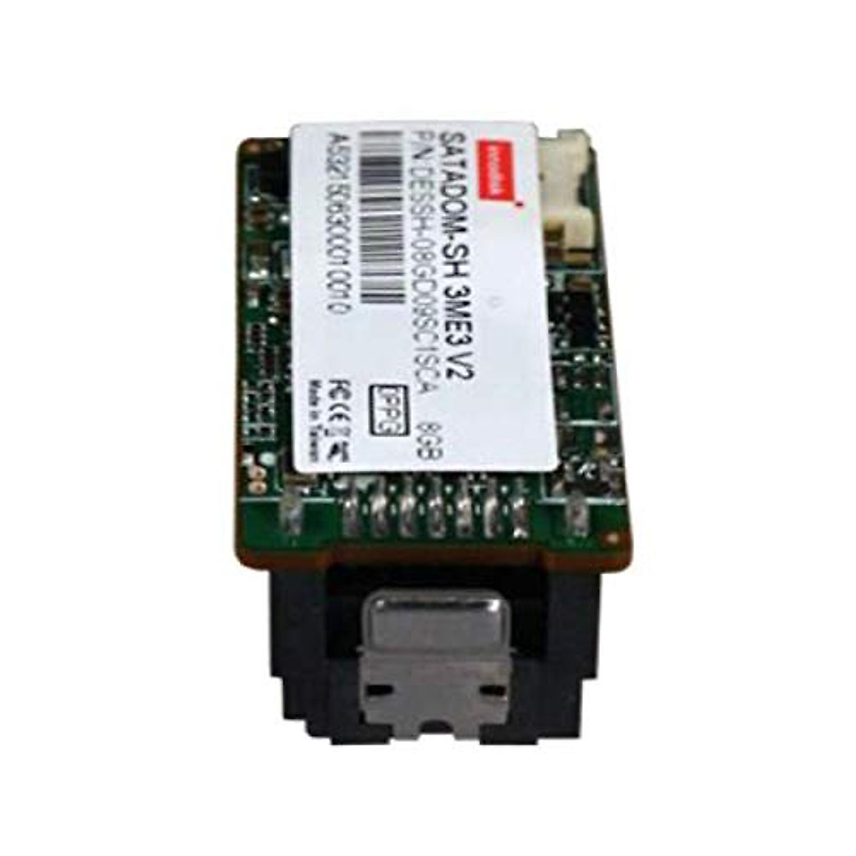 INNODISK DESSH-08GD09BC1SCB SATADOM-SH 3ME3 V2 with Pin8/Pin7 VCC Supported w/ 15nm(Ind, Standard Grade, 0°C ~ +70°C) - 8GB SATADOM-SH 3ME3 V2 with Pin8/Pin7 VCC Supported MLC