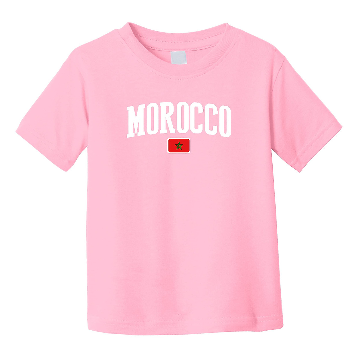 Morocco toddler soccer T-shirt national team for world cup 2022 boys girls kids Moroccan