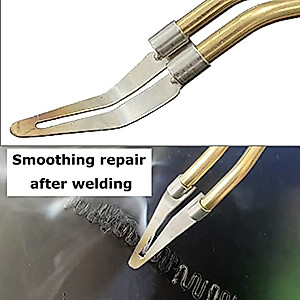 Allturn 2PCS Plastic Smoothing Tip,Plastic Welding Tip to Repair Car Bumpers,Kayaks,Etc.(Only for Allturn PWG-100)