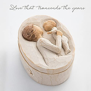 Willow Tree Grandmother, sculpted hand-painted keepsake box