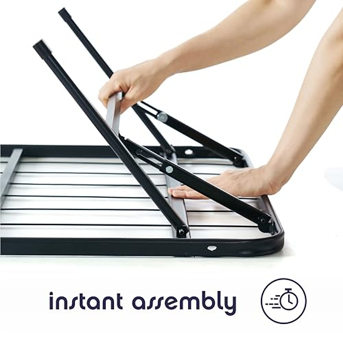 Best Price Mattress New Innovated Box Spring Platform Metal Bed Frame / Foundation, California King