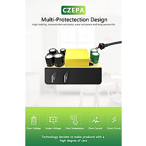 Czepa AC Charger Compatible with Babyliss Pro Clippers, 4.5V DC Power Cord Supply for Babylisspro Barberology FX870, FX788, FX787, FXSSM, FX820 (FXCORD)