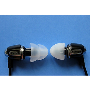 Oval Comfort Fit Set Compatible with Klipsch X20i in-Ear Earphones- Replacement Eartips Eargels Earbuds