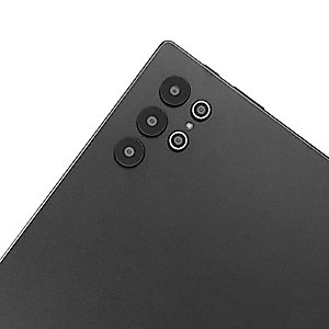 FECAMOS Intelligent Tablet, 10inch Tablet 100-240V US Plug Dual Speaker WiFi 128GB ROM 8 Core MT6753 CPU for Family (Black)