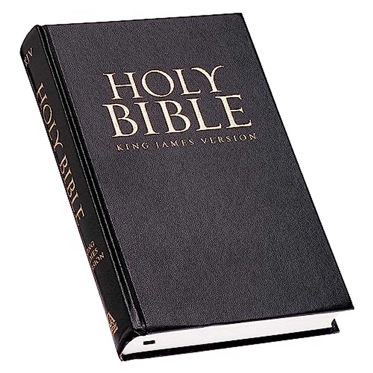 KJV Holy Bible, Pew and Worship Bible Red Letter Edition Hardcover - Ribbon Marker, King James Version, Black