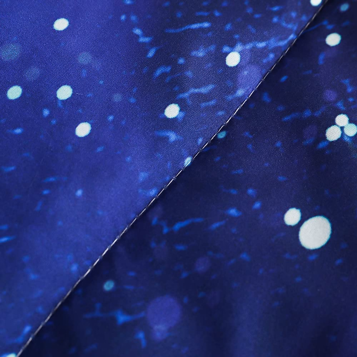 Roscloud Sports Football Rugby Comforter Sets Twin Size Bed Set- 2PC Ice Flame Galaxy Football Boys Quilt Bedspread Bedding Set（Comforter x 1 Pillowcases x 1）