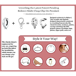 Skateboard 925 Sterling Silver Charm Bead for Pandora & Similar Charm Bracelets or Necklaces