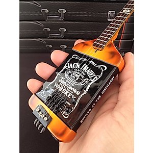 Officially Licensed Michael Anthony Jack Daniels JD Bass Mini Guitar