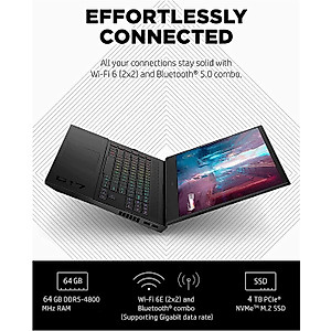 HP OMEN O17 17.3" 165Hz Gaming Laptop, Intel 12th Core i7-12700H, 64GB DDR5 RAM, 4TB PCIe SSD, NVIDIA GeForce RTX 3070Ti, RGB Backlit Keyboard, Win 11 Pro, Shadow Black, Hotface DVD-RW USB Hub