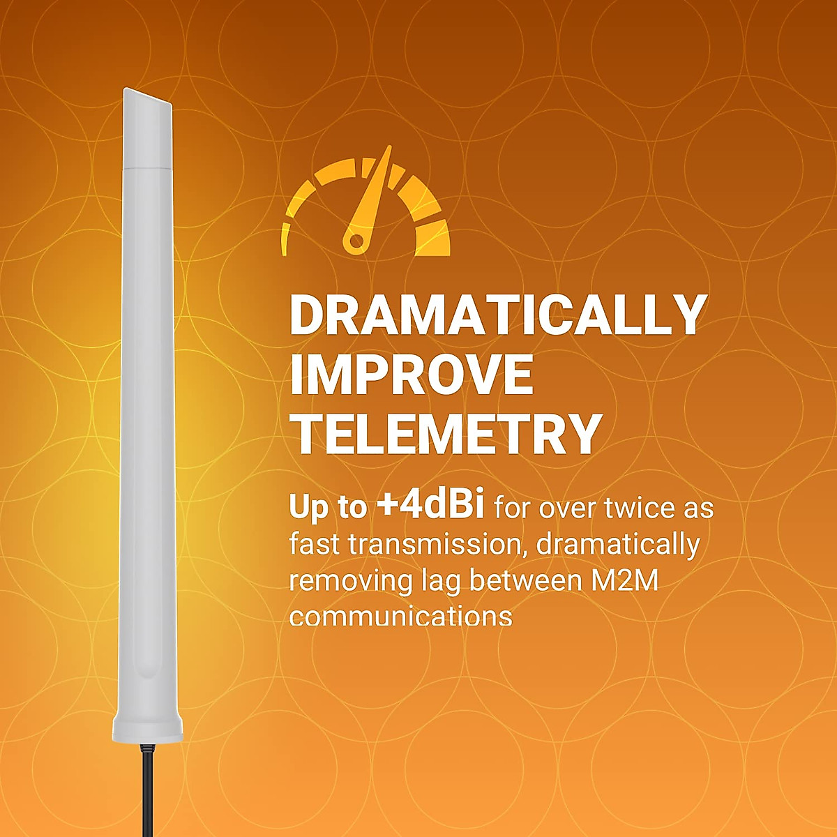 Poynting OMNI-600 Wideband Omni-Directional Antenna | 2x2 Mimo | 5G Ready | 4G LTE | 617-3800 MHz | 6.2 dBi