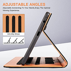 Vakarey for Lenovo Tab M10 Plus 3rd Gen Case TB125FU,for Lenovo Tab M10 Plus 3rd Gen 10.6 Inch Tablet Case,Black