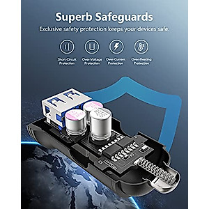 Car Charger for iPhone 13, 43W Fast USB C Car Charger Adapter Dual Port, 25W USB-C & 18W USB iPhone Car Charger Aluminum Alloy with Lightning Cable for iPhone 13/12 Pro Max/11 Pro/XS/XR/8 and More