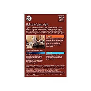 GE Lighting (case of 3 Bulbs) GE 41835 Relax LED G30 Vanity Globe, Frosted, Soft White 2700K, 6 watt, 500 Lumen, Dimmable Decorative Globe Light Bulb, 60 watt Replacement