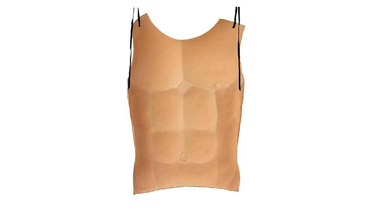 Froiny Fake Muscle Chest for Halloween and Parties | Funny Costume ...