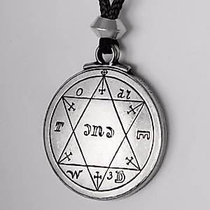 Talisman For Good Health Amulet Necklace Seal of Solomon Pentacle Pendant