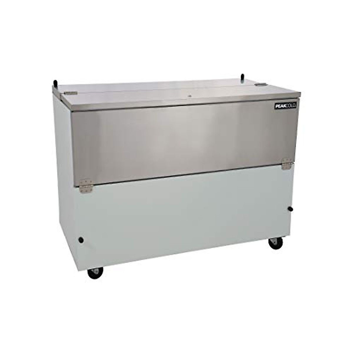 PEAKCOLD School Cafeteria Milk Cooler and Refrigerator