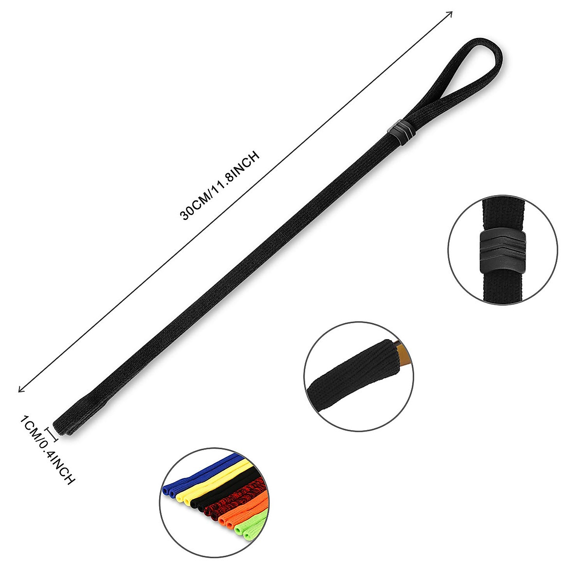 HENOARL Kids Glasses Strap and Sunglasses Strap Universal Fit for Kids and Men Women, Glasses Band and Colorful Eyeglasses Strap to Boys Girls Skin Friendly Materials Safe and Comfortable Style 6 Pack