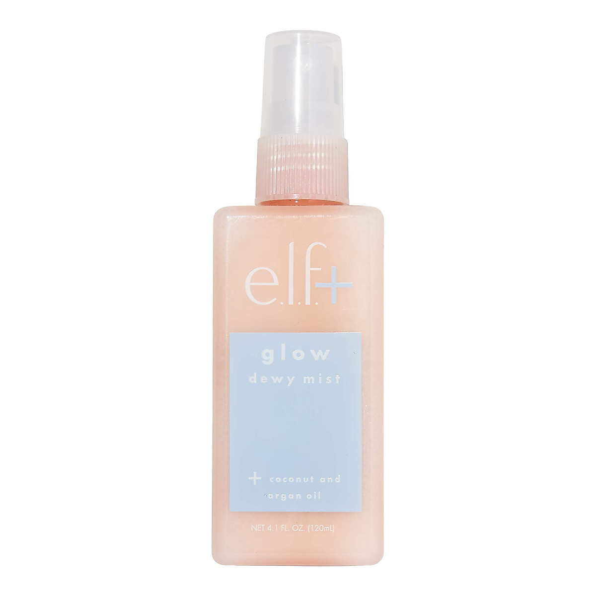e.l.f. Glow Dewy Mist Lightweight, Hydrating, Refreshes, Moisturizes Infused with Coconut Water and Argan Oil, 4.1 Fl Oz