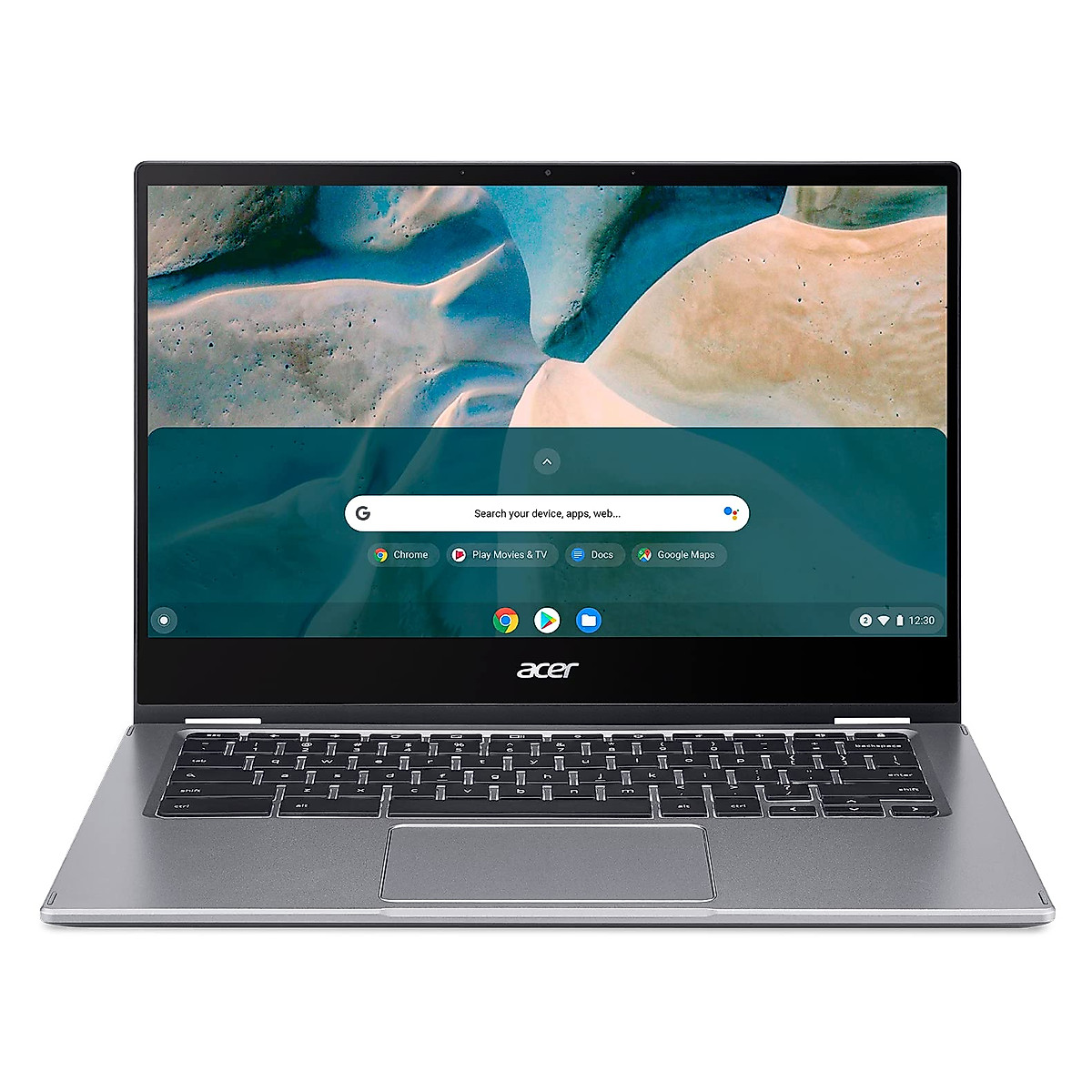 Acer Chromebook Enterprise Spin 514 Convertible Laptop | AMD Ryzen 5 3500C | 14" Full HD IPS Touch Display | 8GB DDR4 | 128GB SSD | microSD | Wi-Fi 5 | Backlit Keyboard | Chrome OS | CP514-1WH-R1H8