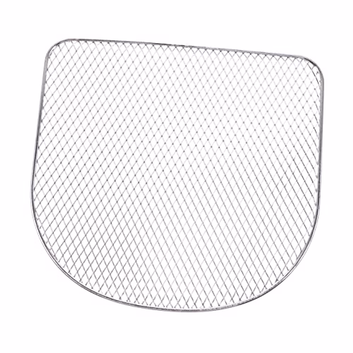 Anneome Pizza Oven 1pc Electric Oven Air Frying Net Air Fryer Toaster Oven Non Stick Net Baking Tray Oven Net Tray Silver Stainless Steel Baking Mat Metal Food Dehydrator